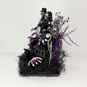 Skeleton Couple Wedding Halloween Centerpiece, Party Decoration Scary ...
