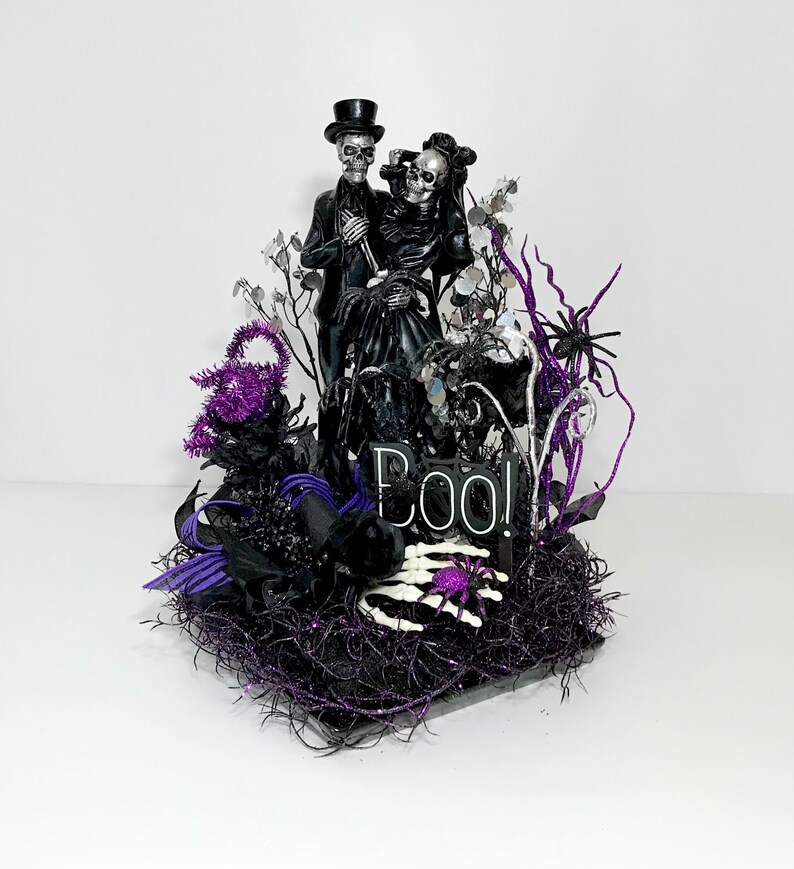 Skeleton Couple Wedding Halloween Centerpiece Party - Etsy