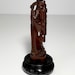 Vintage Hand Carved Teak Wood Statue Chinese Philosopher - Etsy