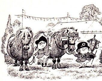 Norman thelwell | Etsy
