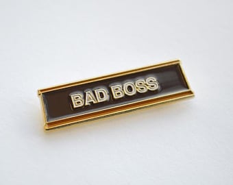 Boss Pin - Etsy