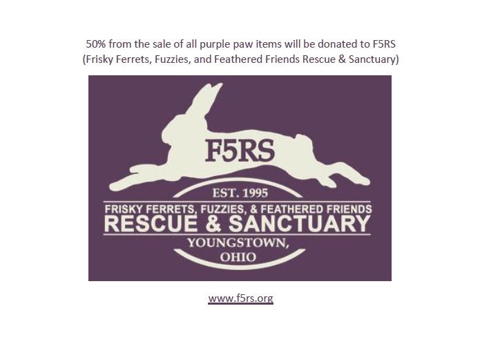 Purple Paw Bookmark, Four Paw Design, Yarn on Plastic Canvas - Etsy