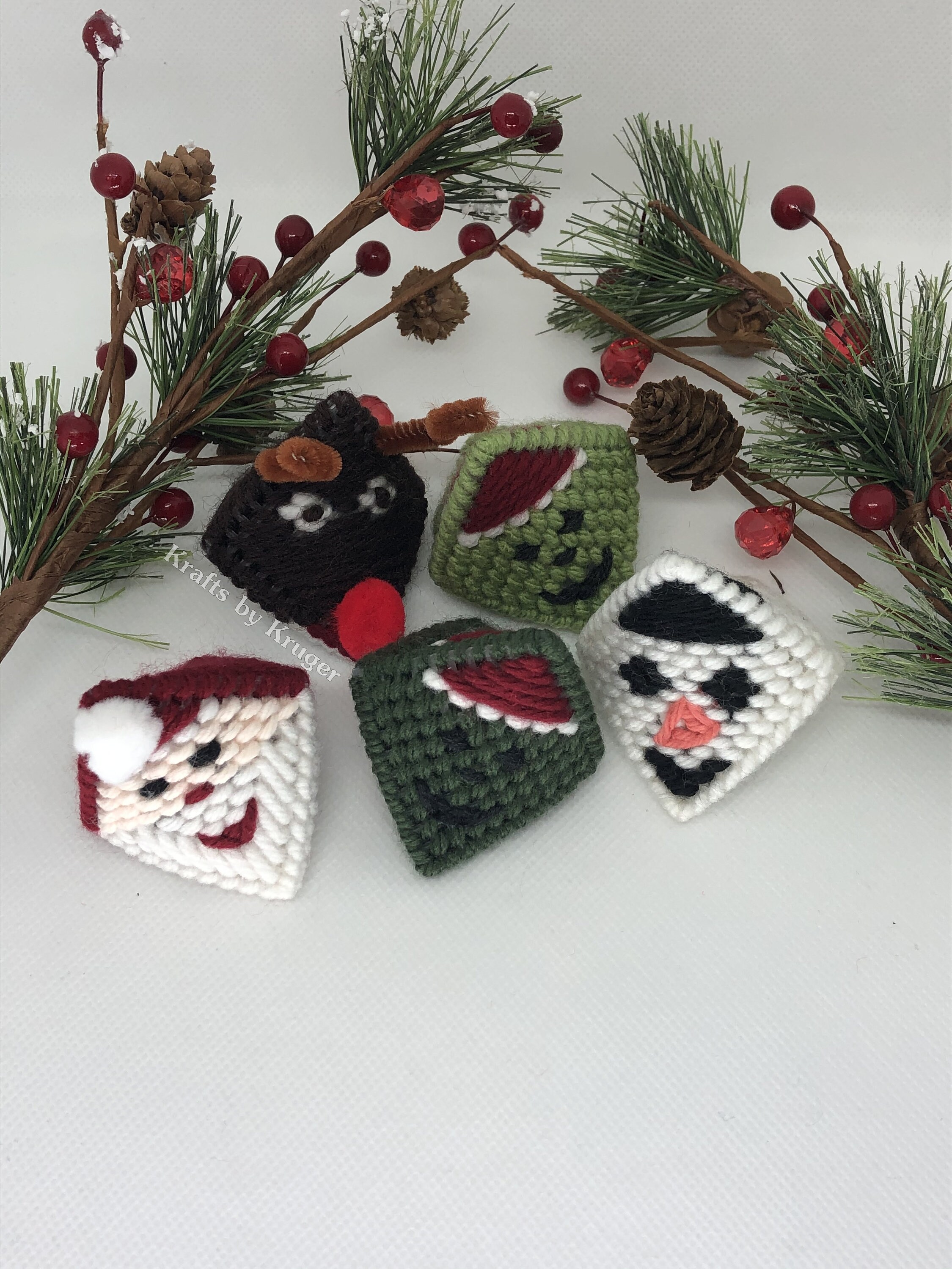 Grinch Squeezums, Plastic Canvas Treat Holders - Etsy UK