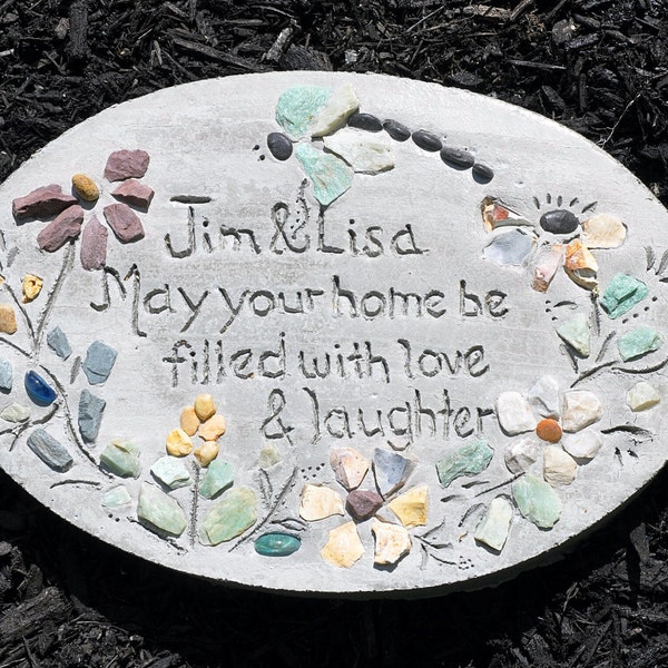 Personalized Stepping Stone - Etsy