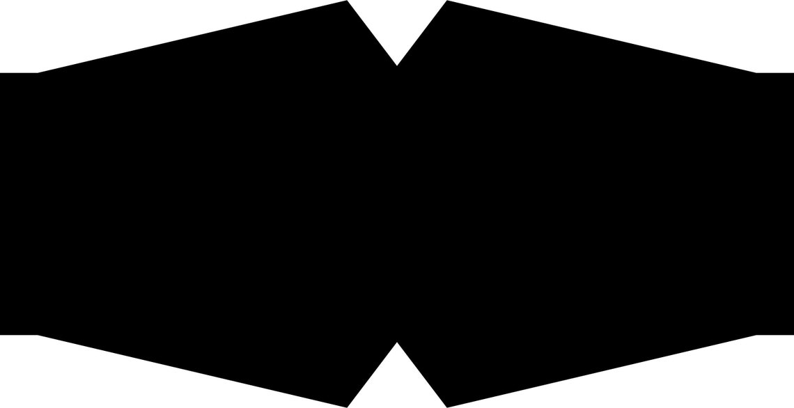 Face Mask Sewing Sew Pattern Template Design Outline Guideline 3 ...