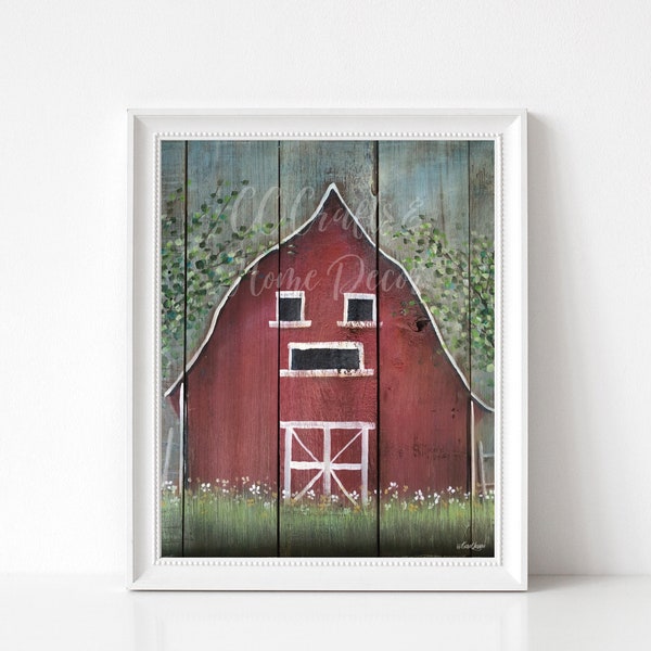 Red Barn Art - Etsy