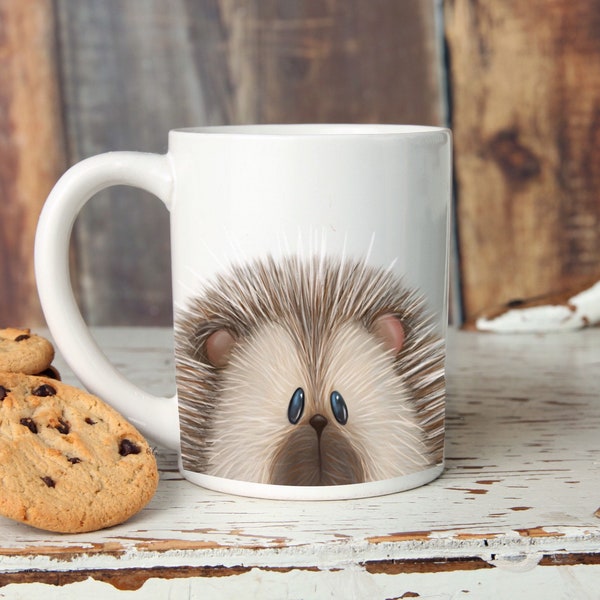 Hedgehog Mug - Etsy