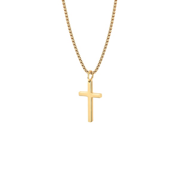 Small Cross Necklace - Etsy