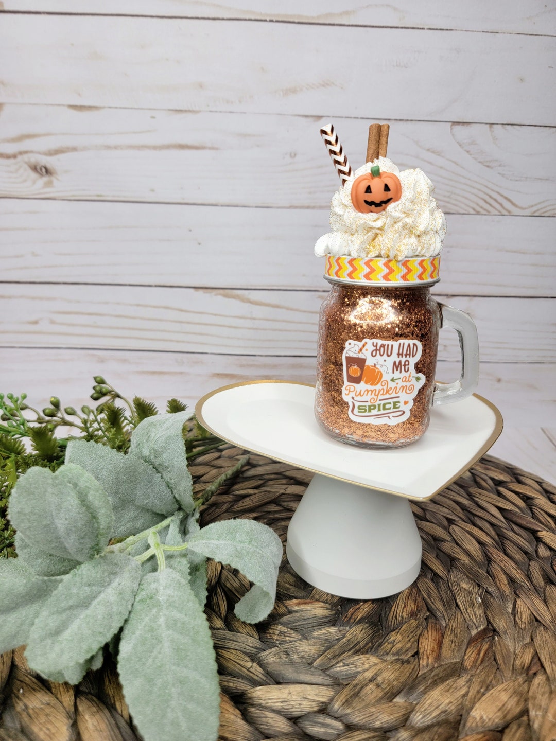 Fall Spice Mini Mug Fall Smore Mini Mug Faux Whip Fall Tier - Etsy