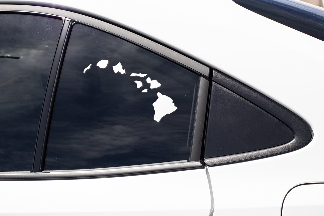 Hawaiian Island Chain Decals Hawaiian Island Stickers Hawaii Car Decals ...