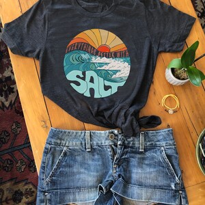 Everything's Better W/ Salt Retro Stickers Surf Sticker Surfer Decals ...