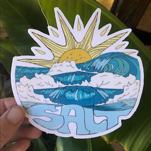 Ocean Wave Decal, Wave Car Decal, Surf Stickers, Ocean Wave Car Sticker ...