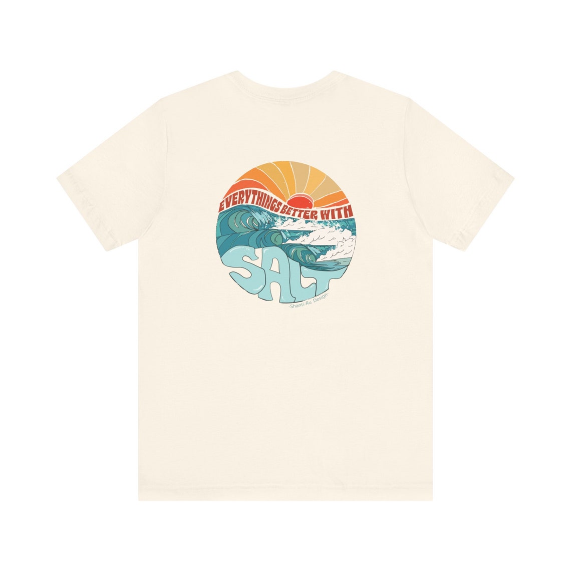 Everythings Better With Salt T Shirt Graphic Sunset Shirt Surf Shirt ...