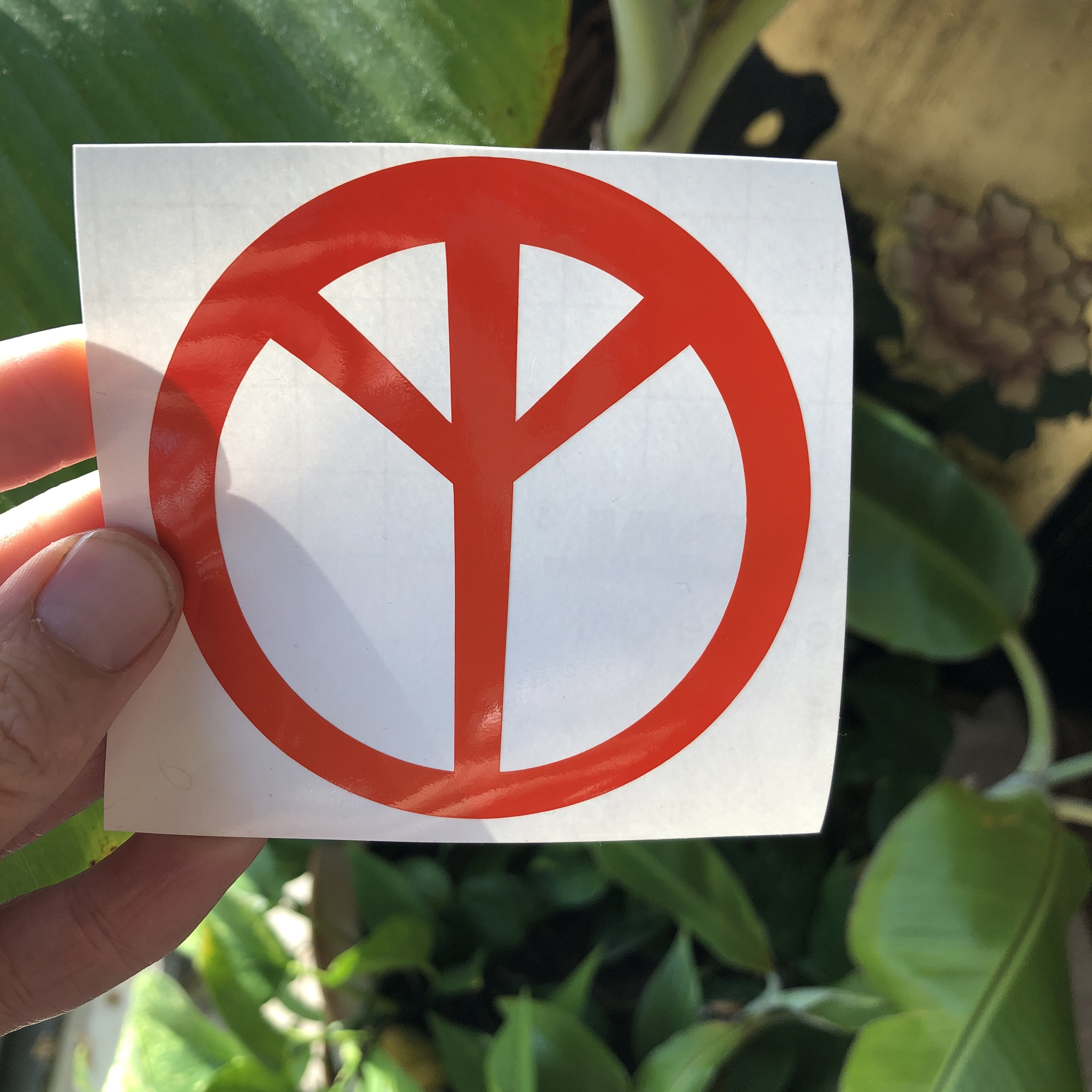 Peace Sign Decal Hippie Car Decal Car Stickers Peace Car - Etsy