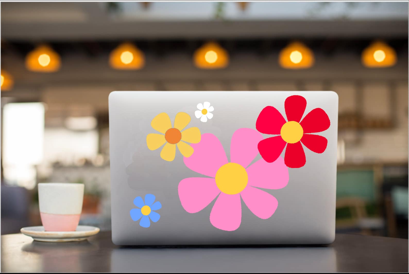 Small Flower Decals Car Decal Rear View Mirror Sticker Car - Etsy