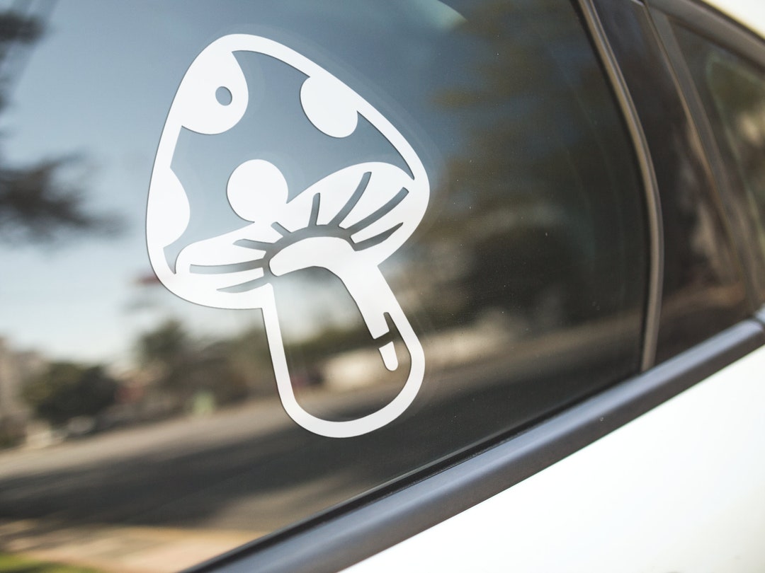 Mushroom Decal Cute Mushroom Stickers Shroom Stickers Mushroom Car ...