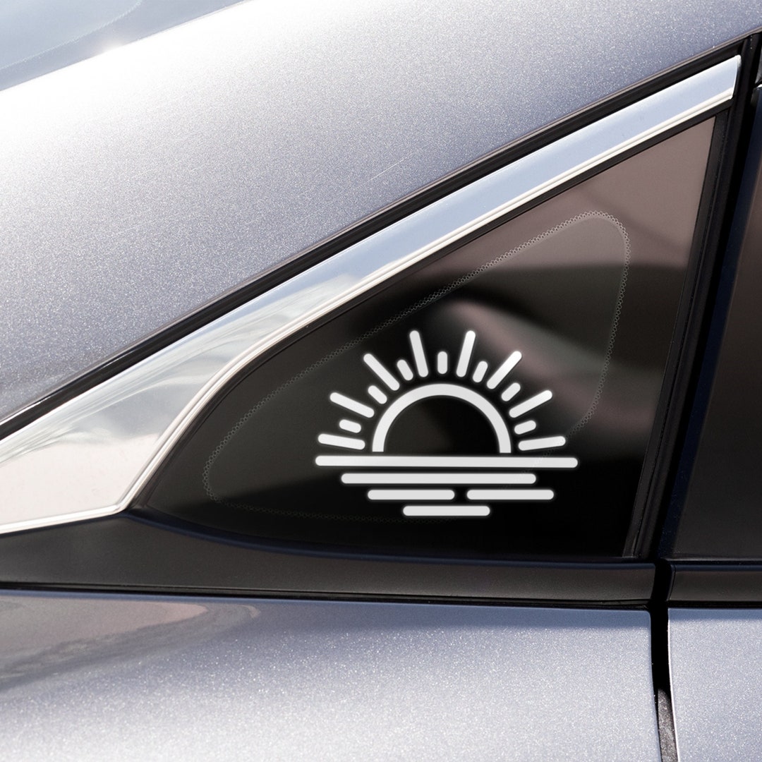 Sunshine Decals Sun Water Car Decal Sunshine Stickers Ocean Decals Sun ...