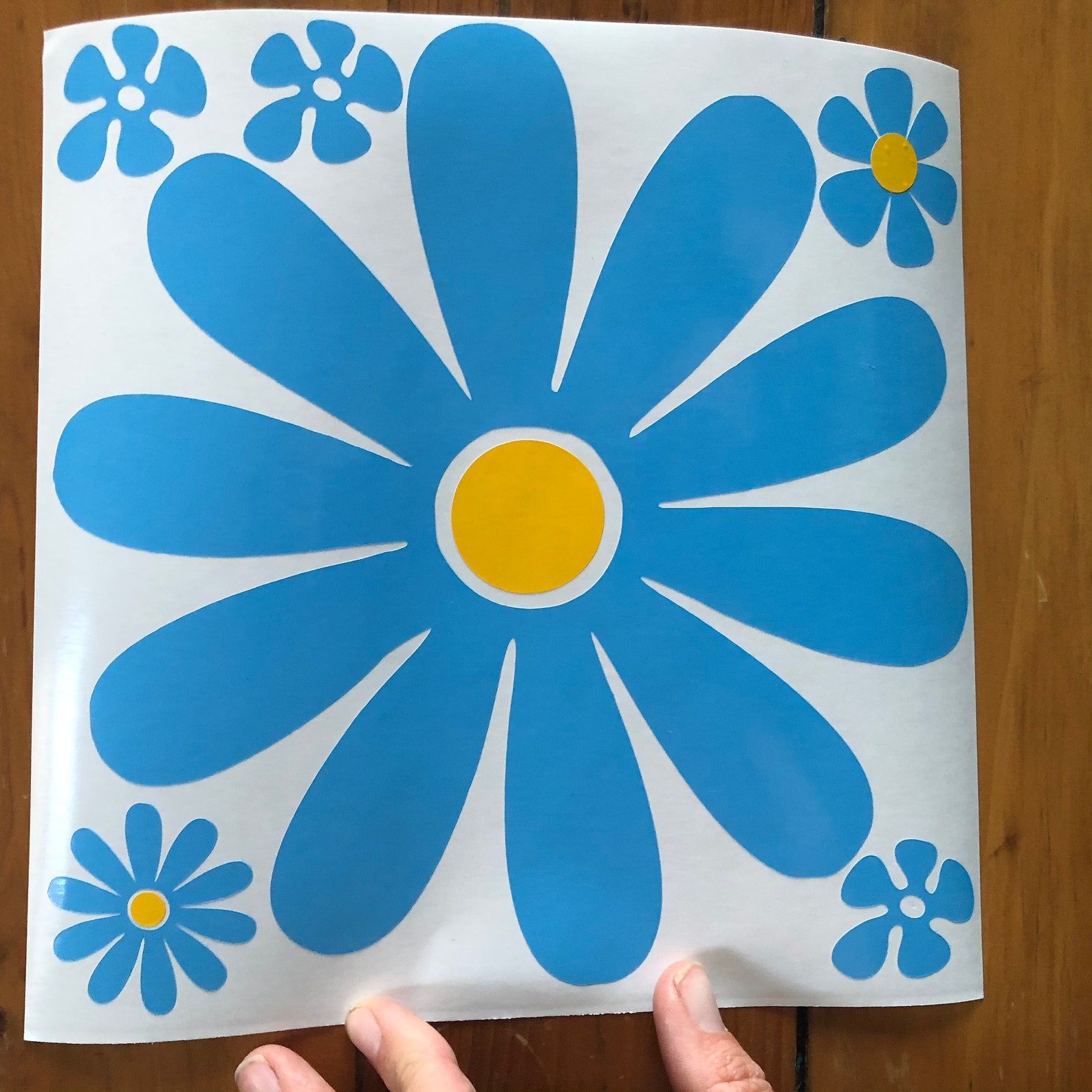 Large Daisy Decals 12 to 2 Car Stickers Flower - Etsy