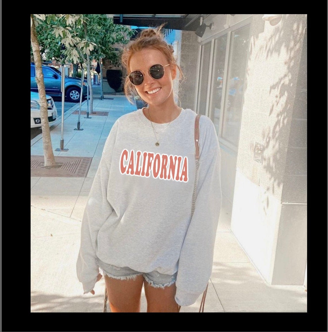 California Sweatshirt California Unisex Crewneck Sweatshirt - Etsy