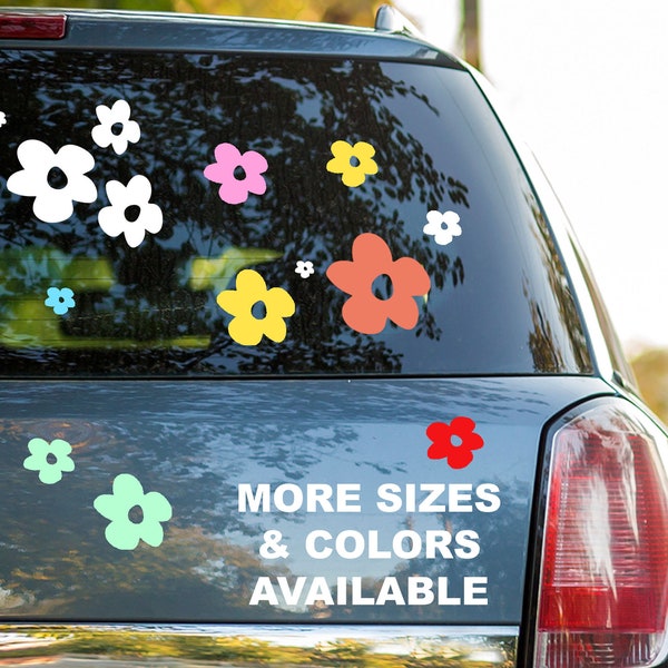 Car Decal Flower - Etsy