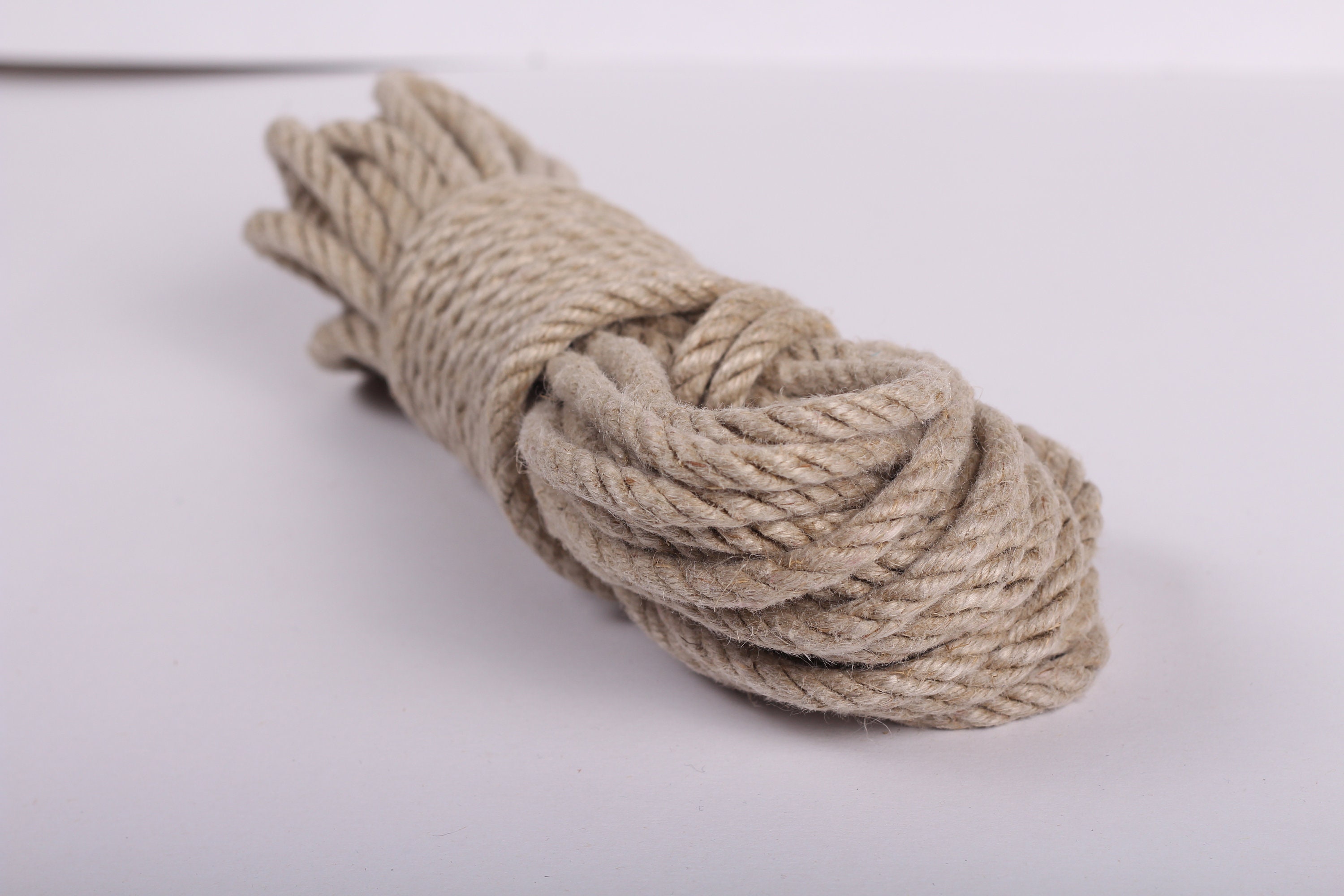 Natural Hemp Bondage Rope For Shibari Kinbaku Etsy