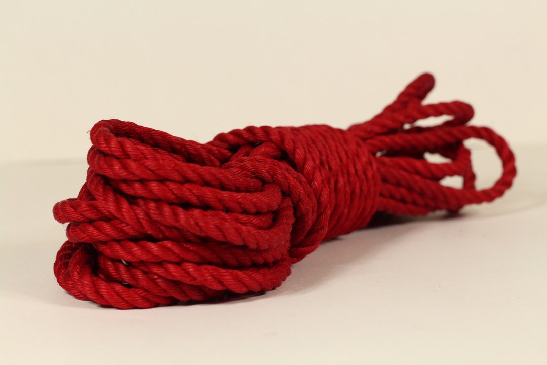 Scarlet Japanese Jute Premium Bondage Rope for Shibari/kinbaku - Etsy