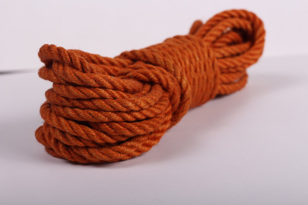 Orange Jute Premium Bondage Rope for Shibari / Kinbaku - Etsy