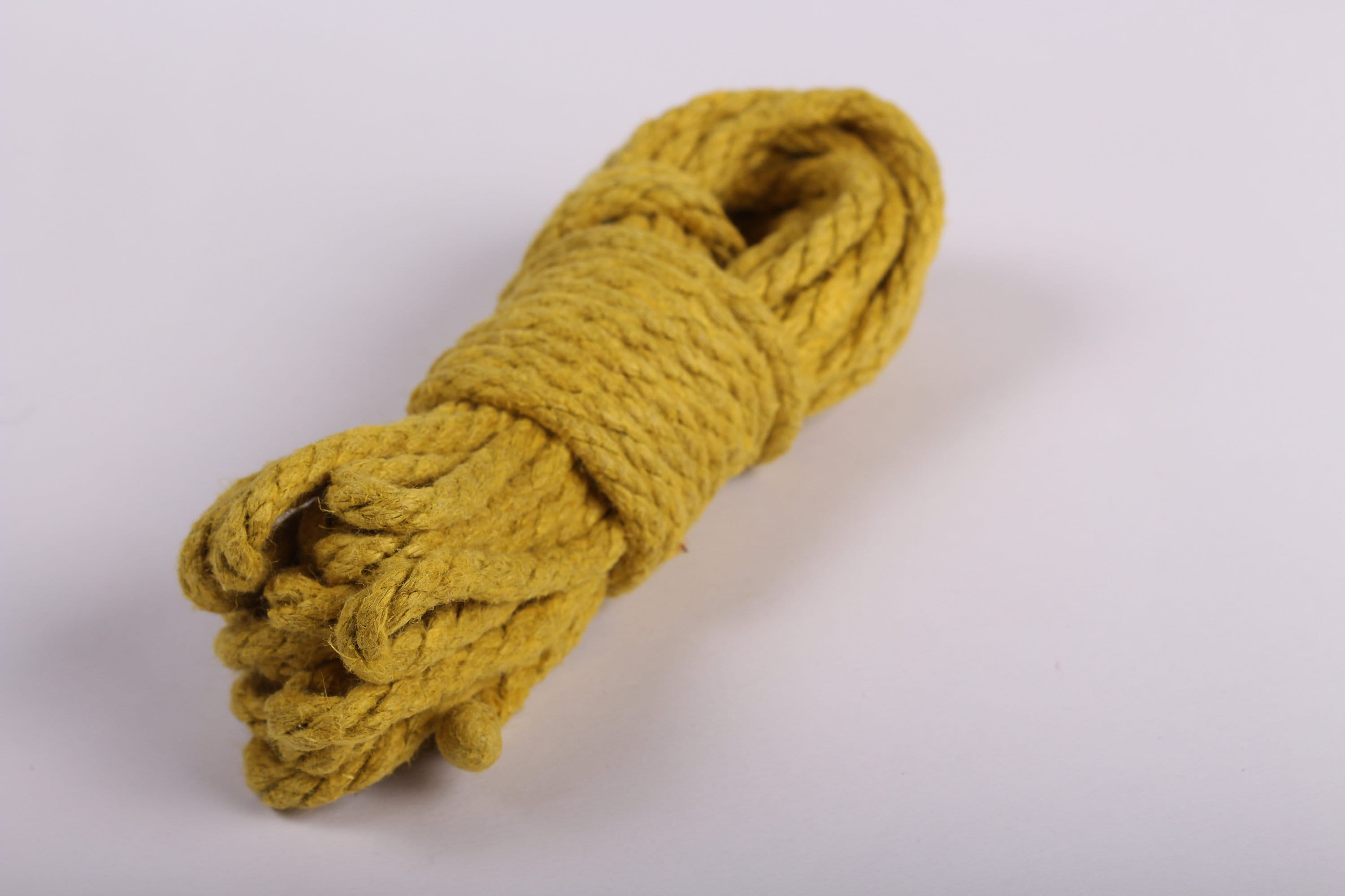 Yellow Hemp Bondage Rope for Shibari / Kinbaku - Etsy