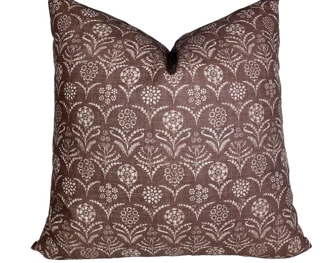 Lisa Fine Paradeiza Coco Pillow Cover - BOTH SIDES - Floral Pillow ...