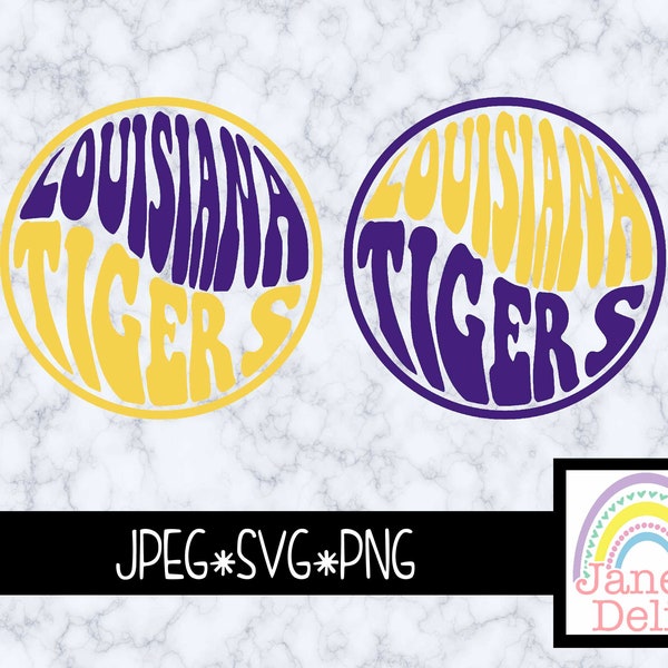 Lsu Tigers Svg - Etsy