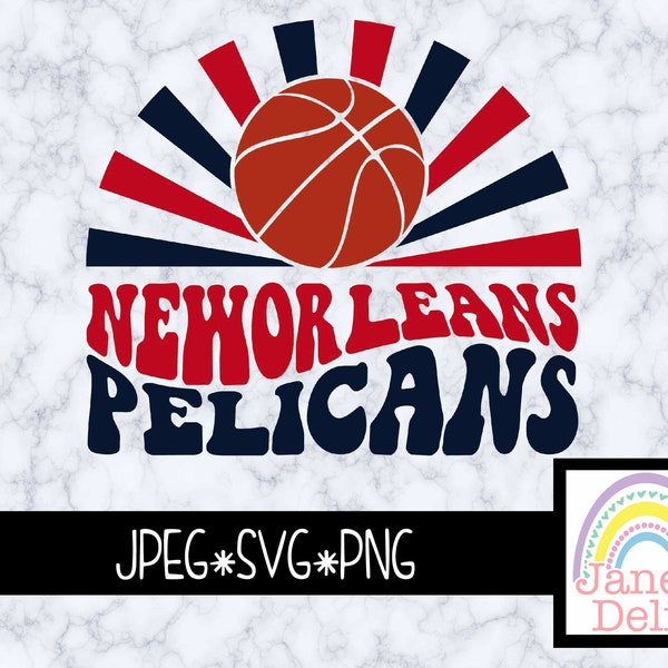 New Orleans Pelicans Svg - Etsy