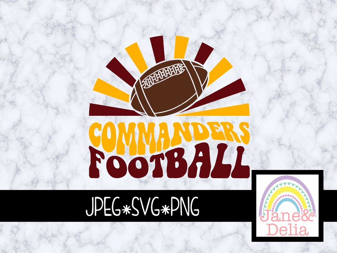Commanders Retro Sunburst Shirt Washington Shirt Svg - Etsy