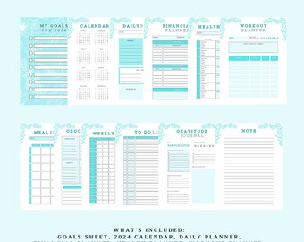 Daily Planner, Digital Planner, Printable Planner Daily to Do List ...