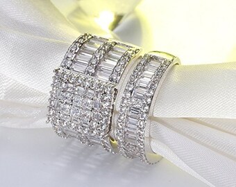 Fake diamond ring | Etsy