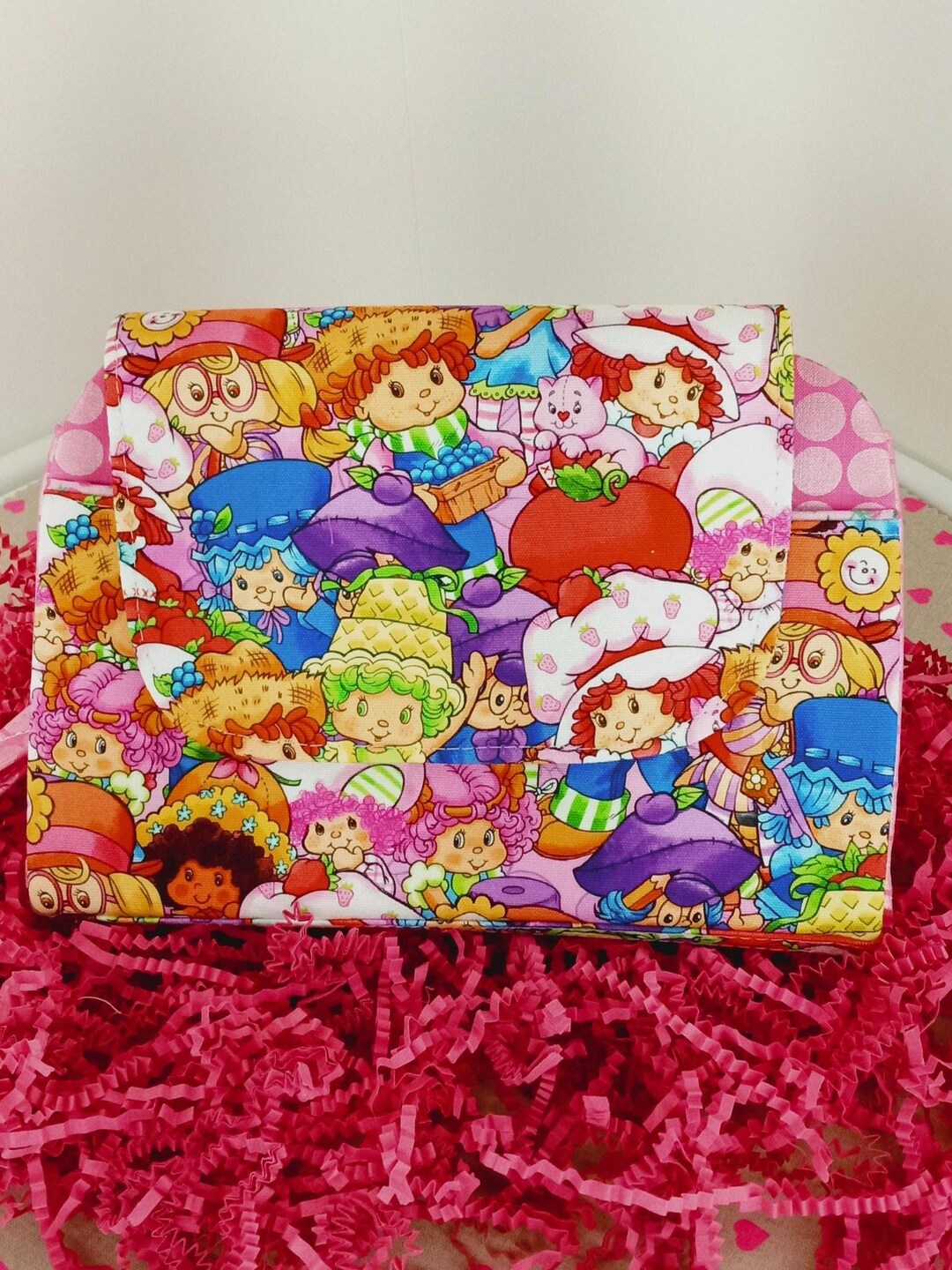 Pink Strawberry Shortcake Wallet, Wristlet, Lemonza Clutch - Etsy