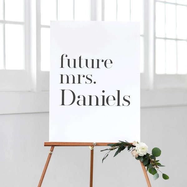 Future Mrs Sign - Etsy