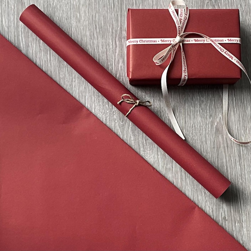 Kraft Paper With Red - Etsy UK