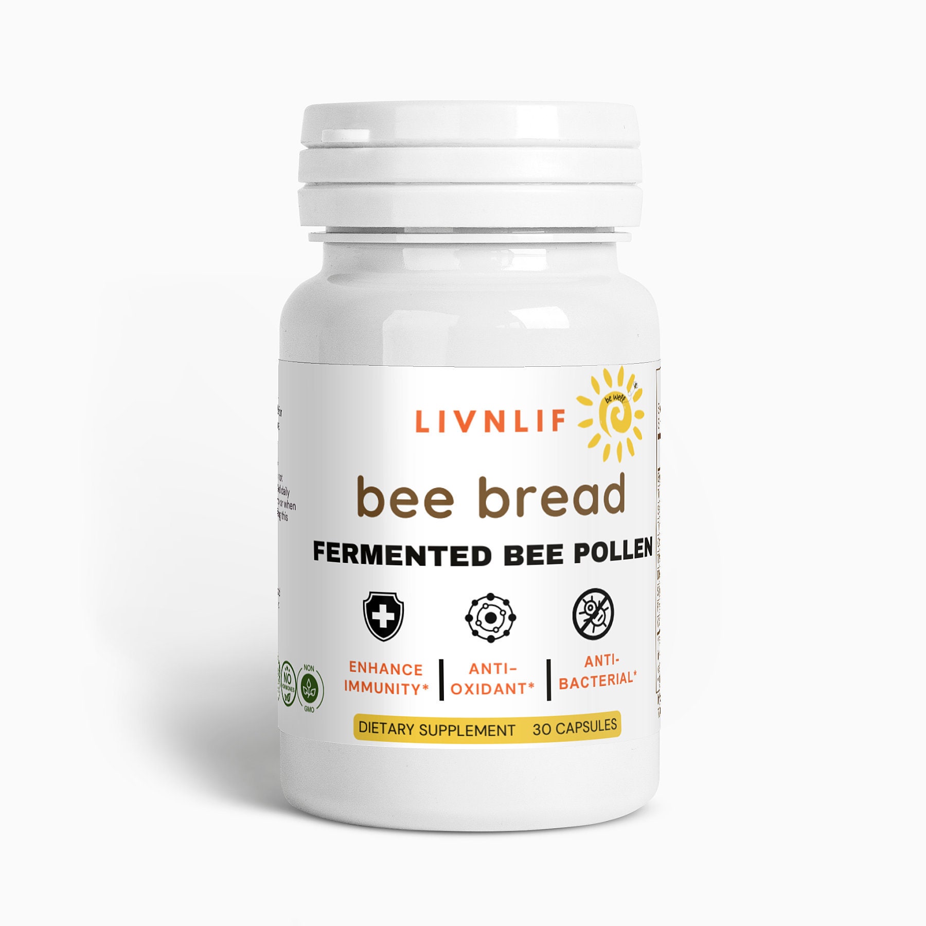 700mg Bee Bread Fermented Bee Pollen Capsules Supplement - Etsy