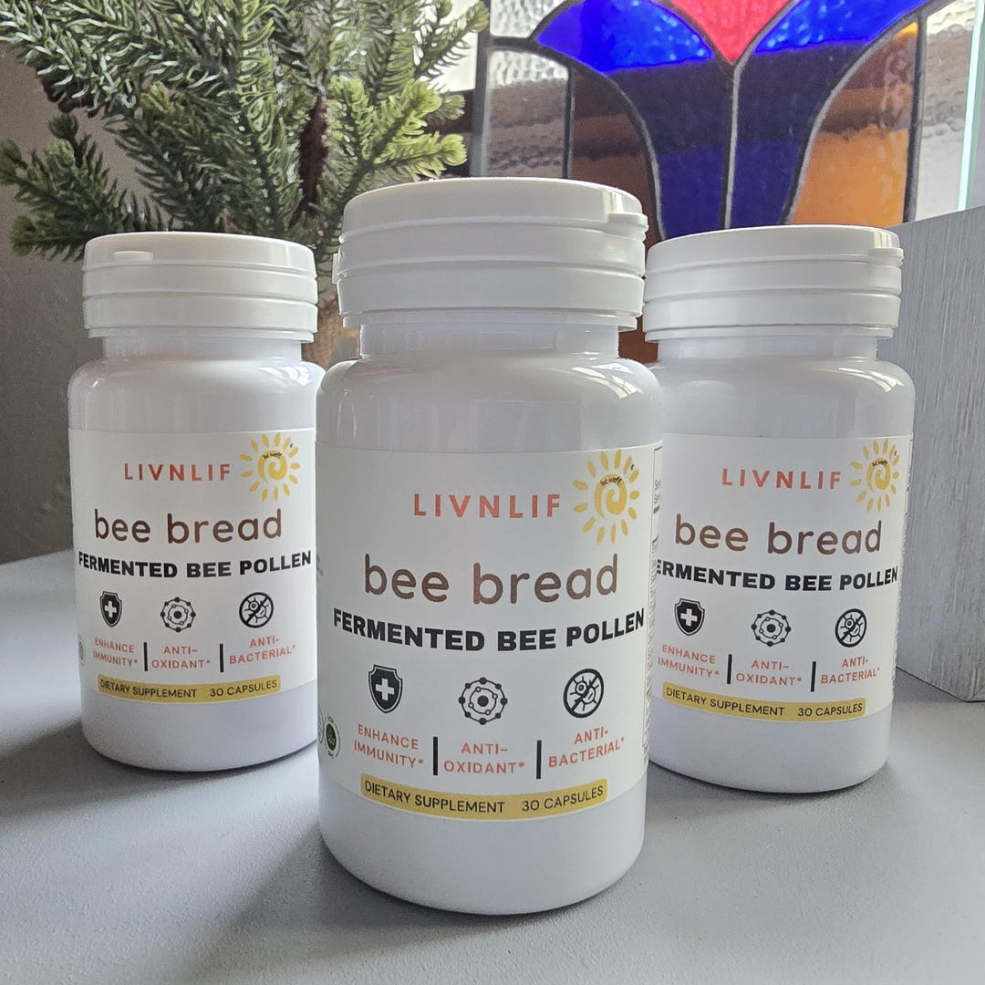 700mg Bee Bread Fermented Bee Pollen Capsules Supplement - Etsy