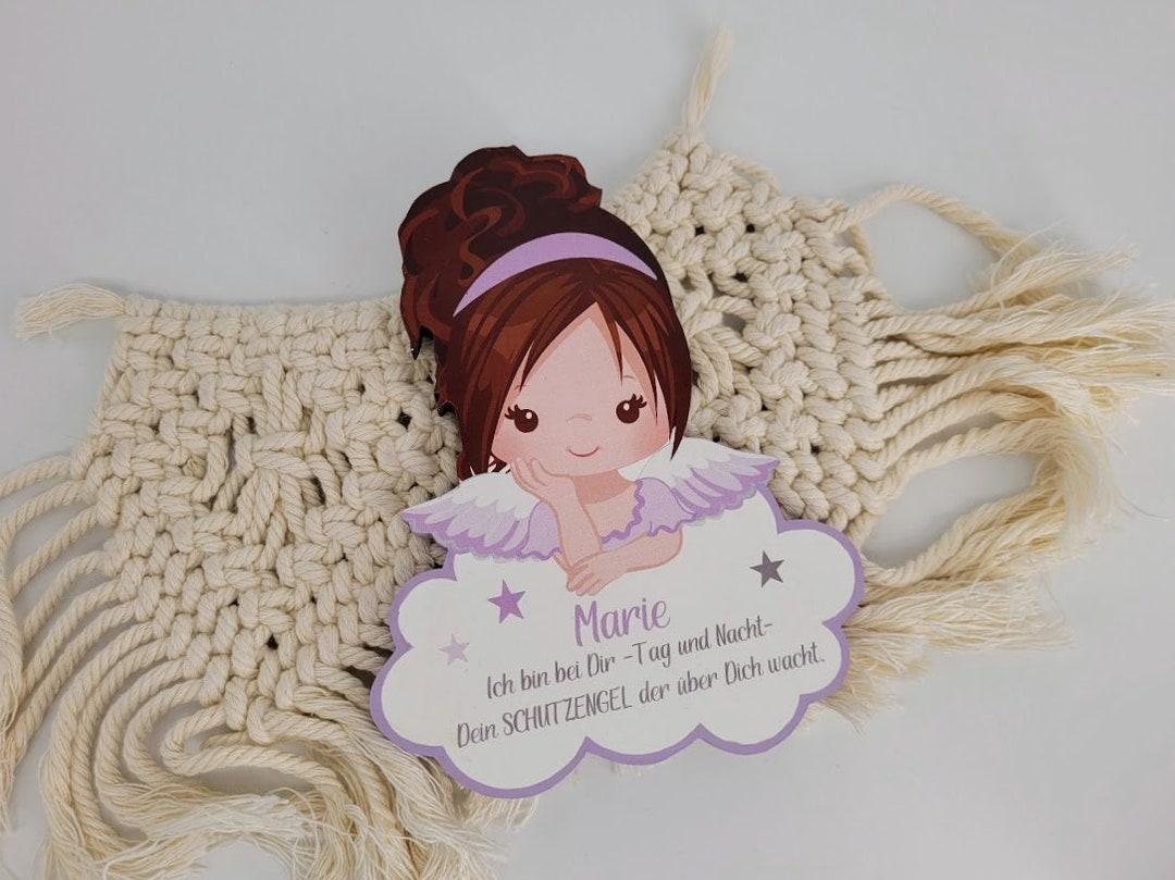 Guardian Angel Instead of Baptismal Cross, Angel, Children's Cross ...