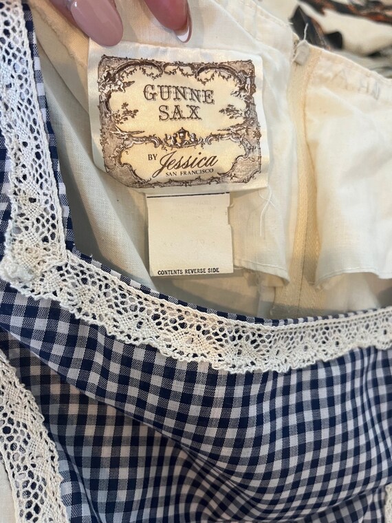 Rare and stunning vintage 70s Gunne Sax prairie cotto… - Gem