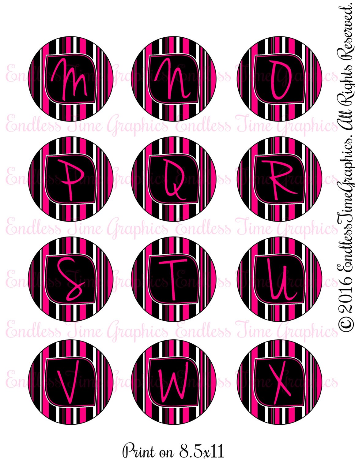 Alphabet Bottle Cap Images. DIY Cupcake Topper. Number Bottle - Etsy