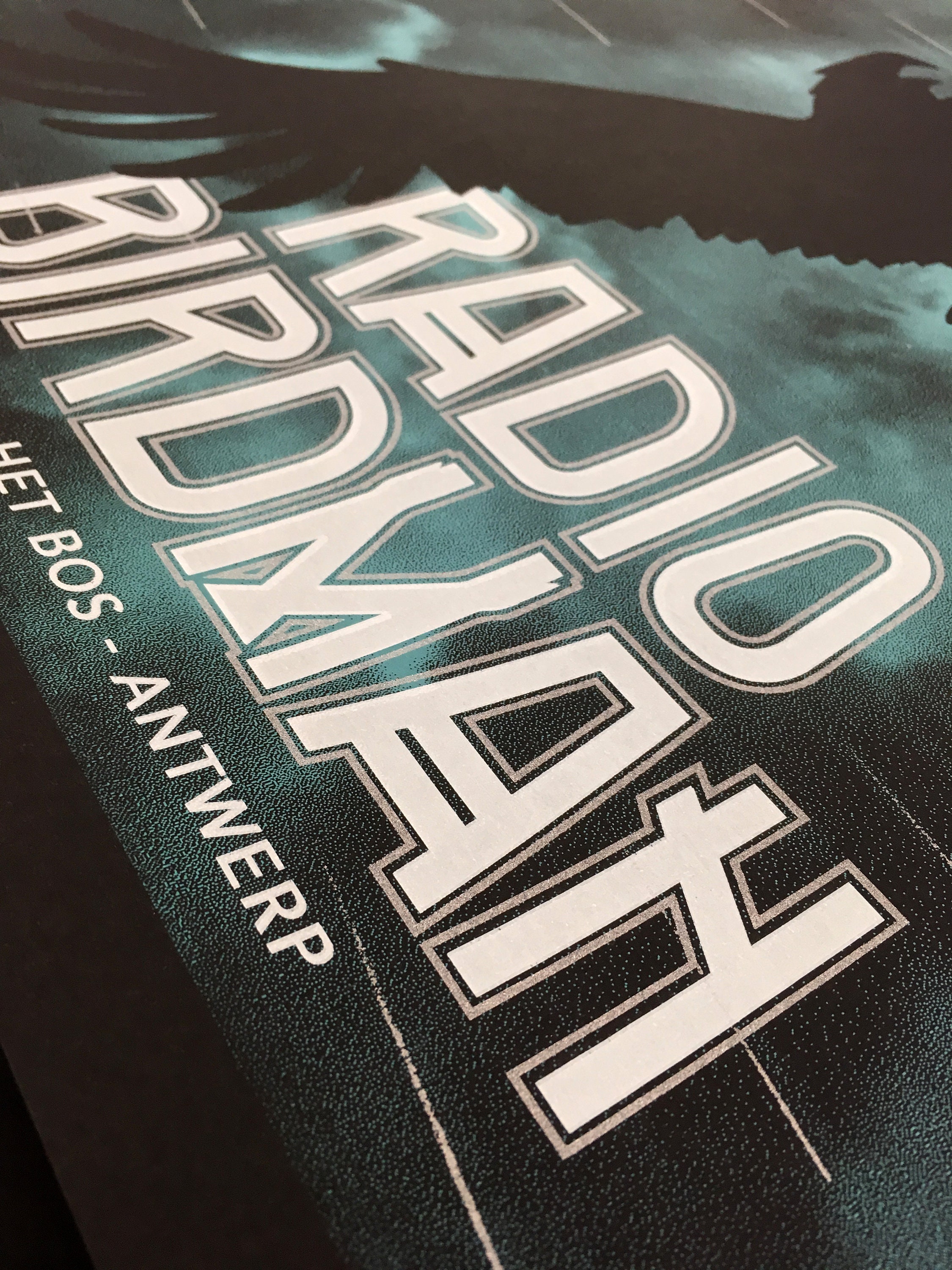 RADIO BIRDMAN Official Limited Screenprinted Gigposter @ Het Bos ...