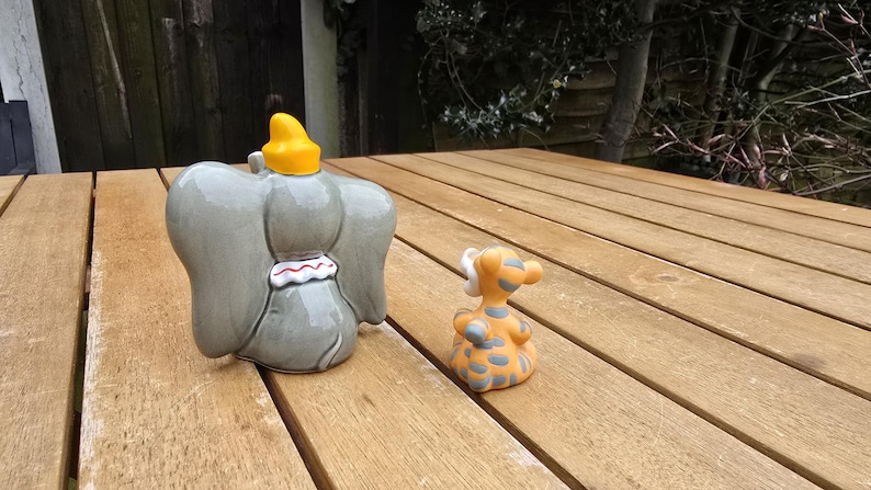 Vintage Disney Dumbo and Tigger Figurines, 1980s-90s, Japan & China - Etsy