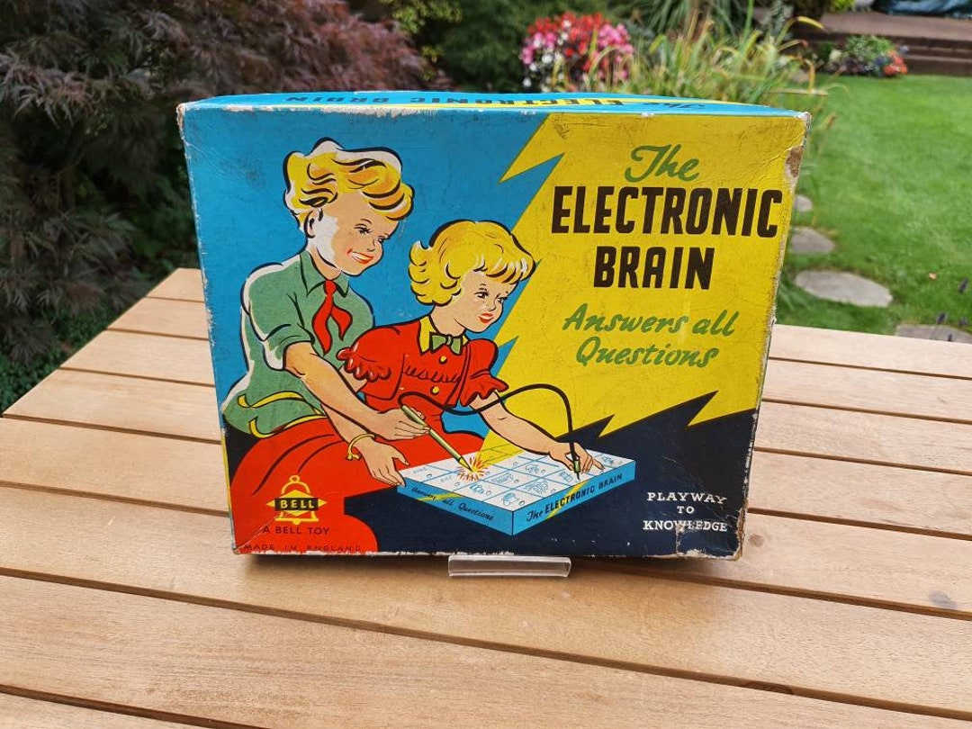 Vintage the Electronic Brain Board Game by Bell Toys Circa 1920-40's - Etsy