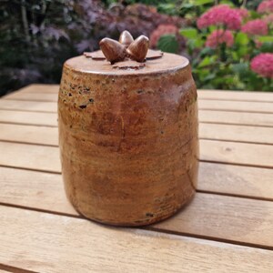 Vintage Salt Pig, Stoneware Studio Pottery Circa 1960/70's With Makers ...