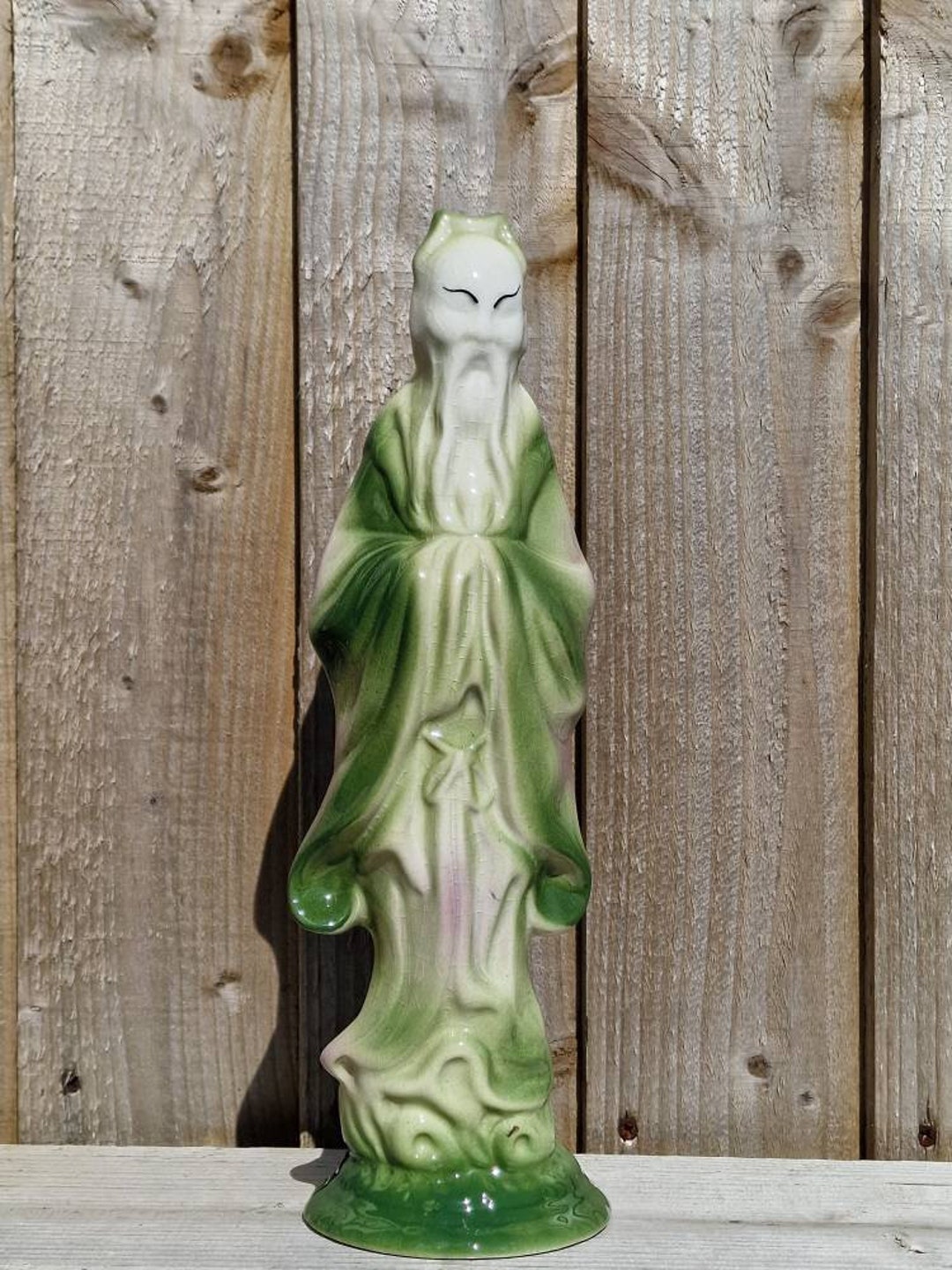 Vintage Chinese Man, Ceramic Figurine. Possibly a Representation of an ...