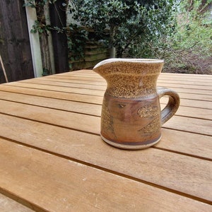 Vintage Stoneware Jug, With Attractive Mottled Design and S Shape on ...