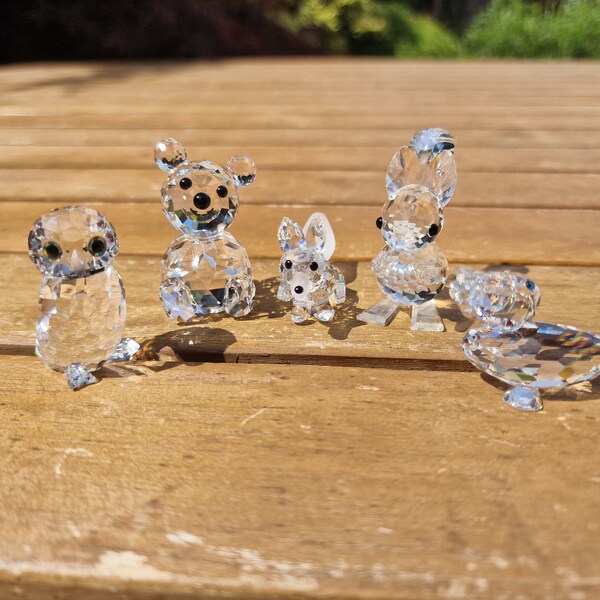 Crystal Figurines - Etsy