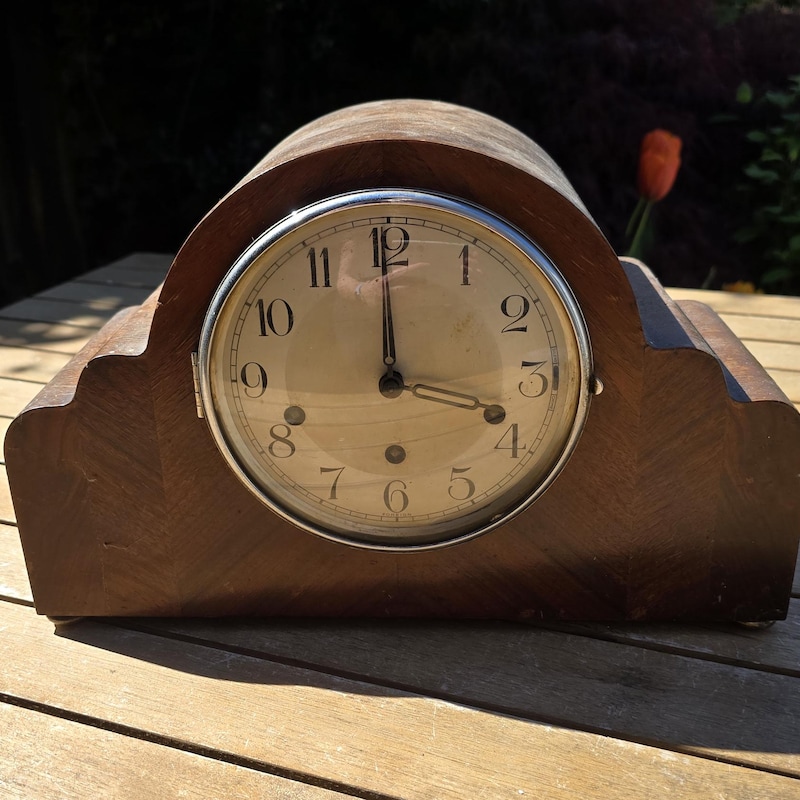 Vintage Wall Clock 1930 - Etsy UK